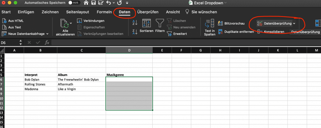 Excel Dropdown: So erstellst du ein Dropdown-Menü in Excel | Edley