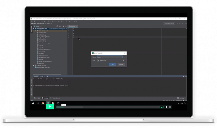 Python Online-Kurs mit Zertifikat - Python Kurs online | EDLEY